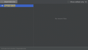 Viewing dependencies in IntelliJ IDEA - Marit van Dijk