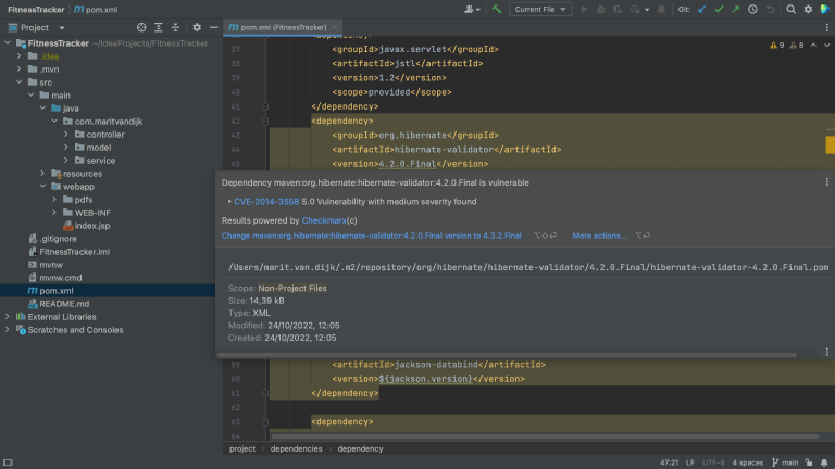 Package Checker: Find and fix vulnerabilities inside IntelliJ IDEA ...