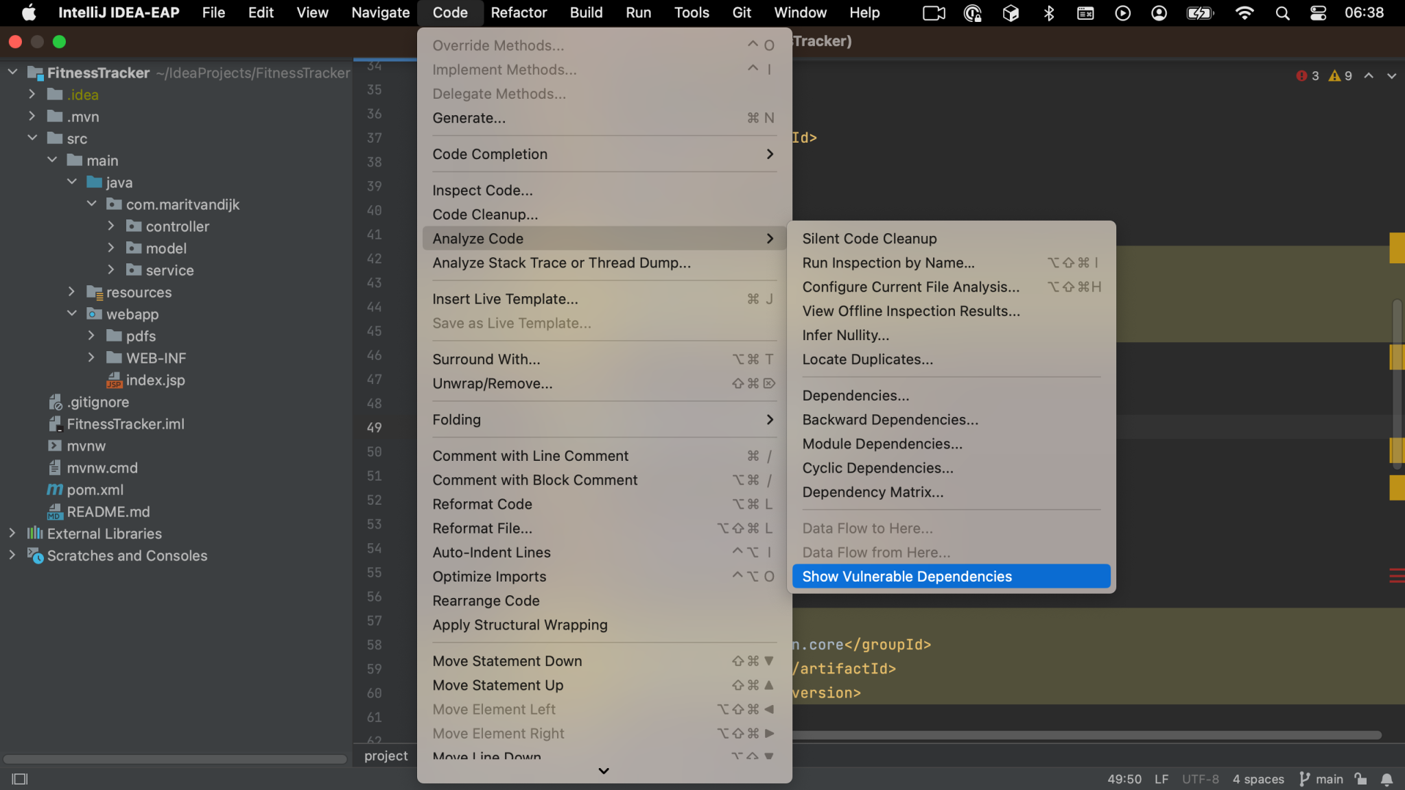 Package Checker Find And Fix Vulnerabilities Inside Intellij Idea
