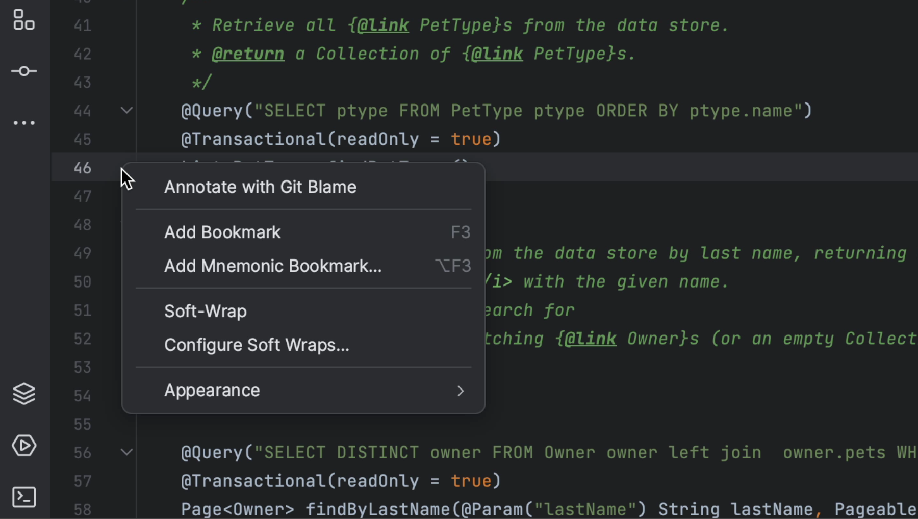 Using bookmarks in IntelliJ IDEA - Marit van Dijk