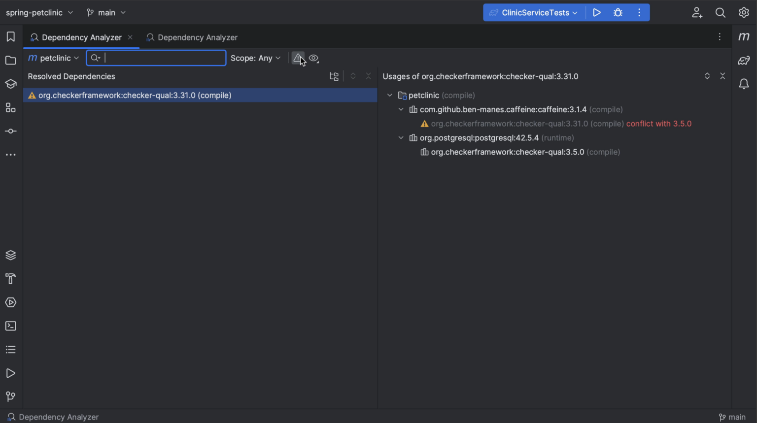 Analyzing dependencies in IntelliJ IDEA - Marit van Dijk