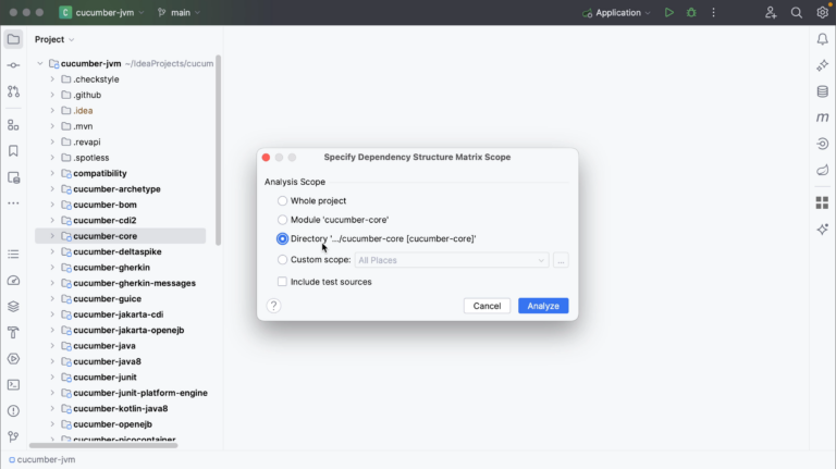 Explore project structure with IntelliJ IDEA's Dependency Matrix - Marit van Dijk