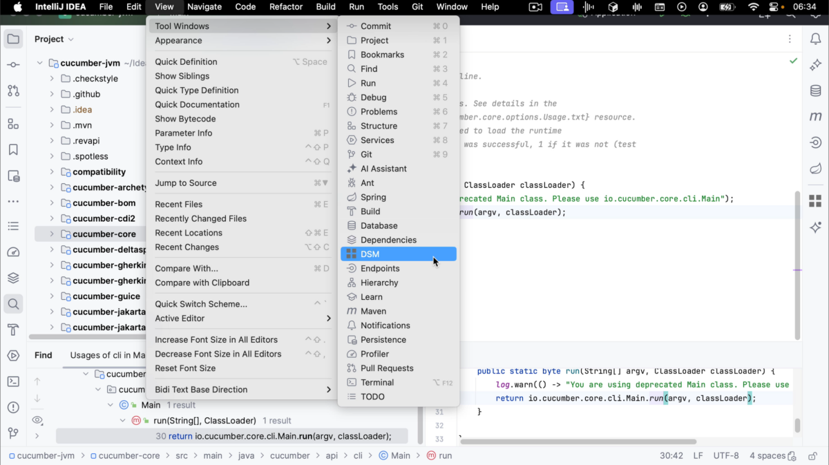 Explore project structure with IntelliJ IDEA's Dependency Matrix ... Explore project structure with IntelliJ IDEA's Dependency Matrix ...