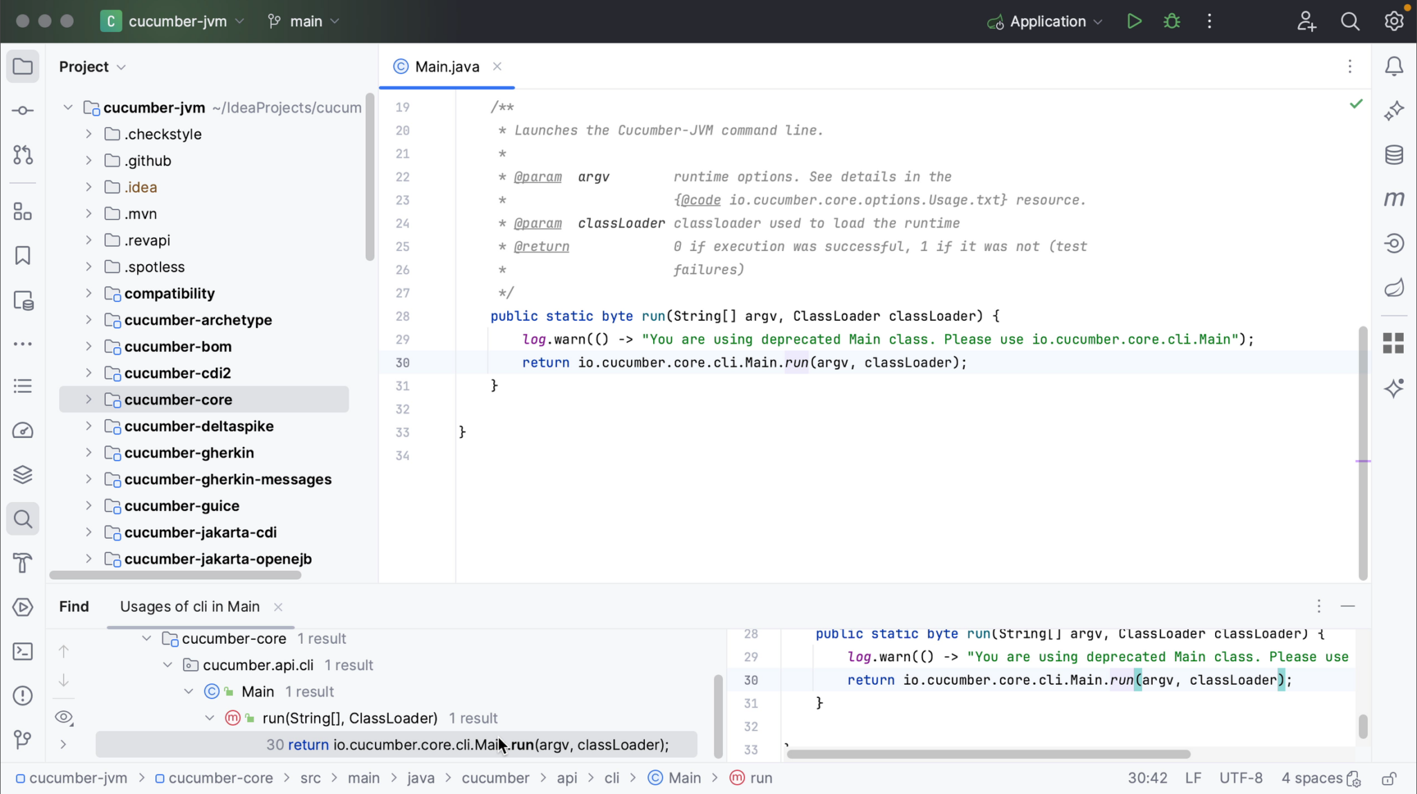 Explore Project Structure With Intellij Ideas Dependency Matrix